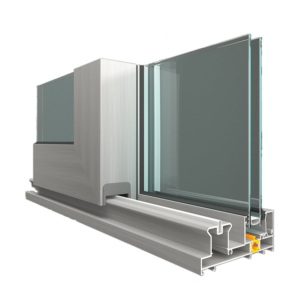 LS55 Lift and Slide Insulated Sliding System | POLMEK Group