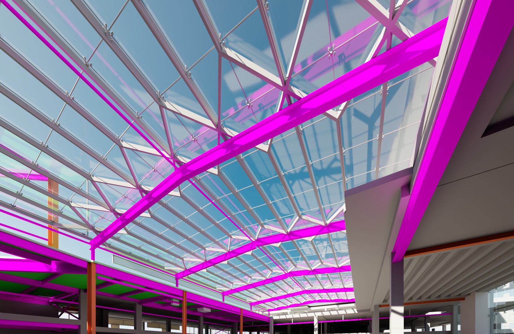 Glass Ceiling Systems | Polmek Group
